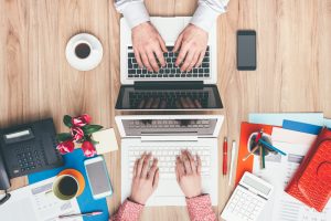 Battle of the Desks: Clean vs. Messy - Wixted Cleaning